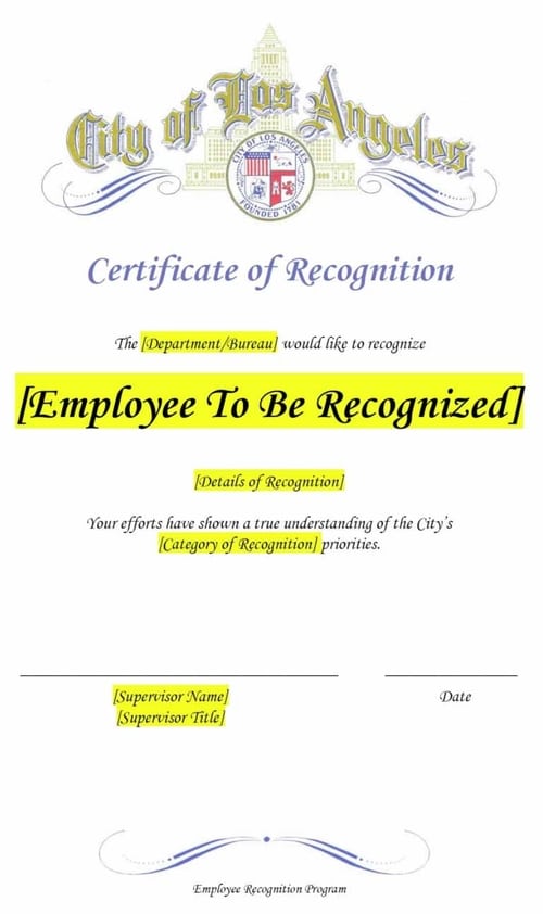 Employee Recognition